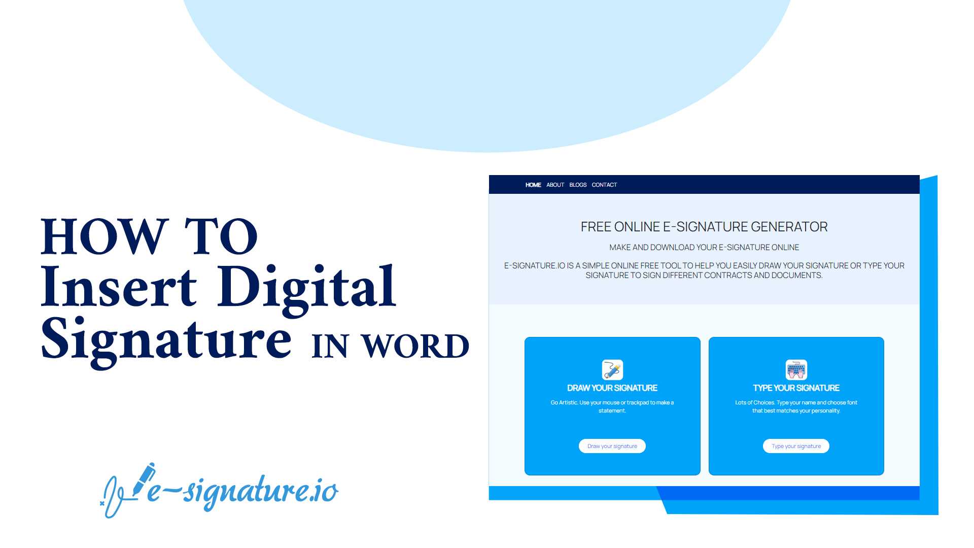 How To Insert Digital Signature In Word